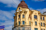 Доходный дом Г.Ф. Ульянова - Доходный дом А.С. Савина (Bolshaya Pushkarskaya Street No:1/8), turistik yerler  Saint‑Petersburg'dan