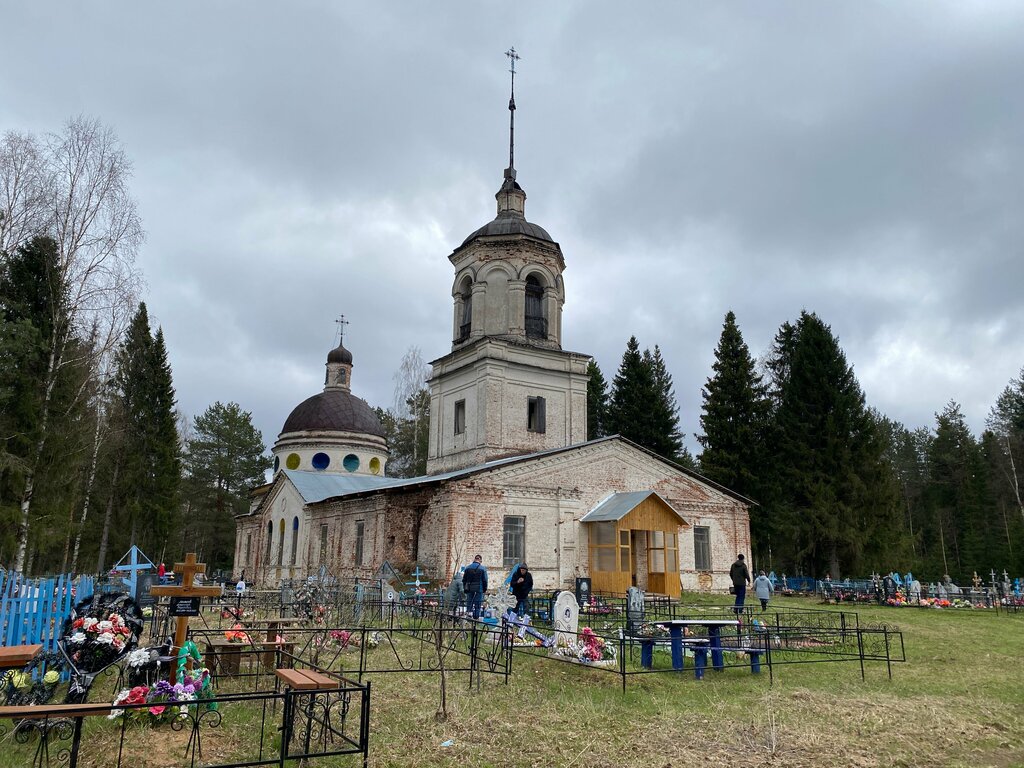 Ortodoks kiliseleri Церковь Георгия Победоносца, Vologodskaya oblastı, foto