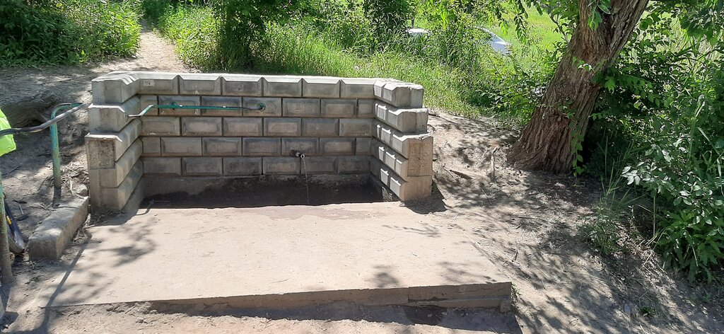 Pınar, çay Spring, stream, Volgograd, foto