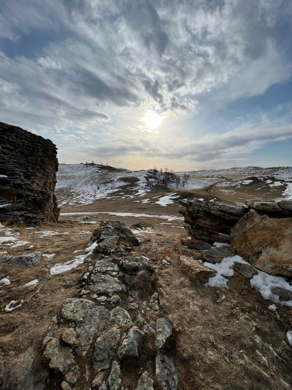 Doğa Долина каменных духов, İrkutskaya oblastı, foto