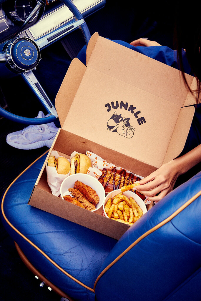 Fast food Junkle, Moskova, foto