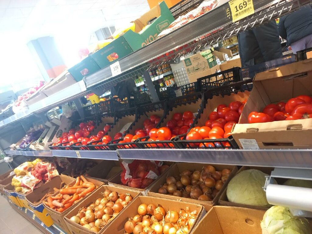 Süpermarket Dixy, Moskova, foto