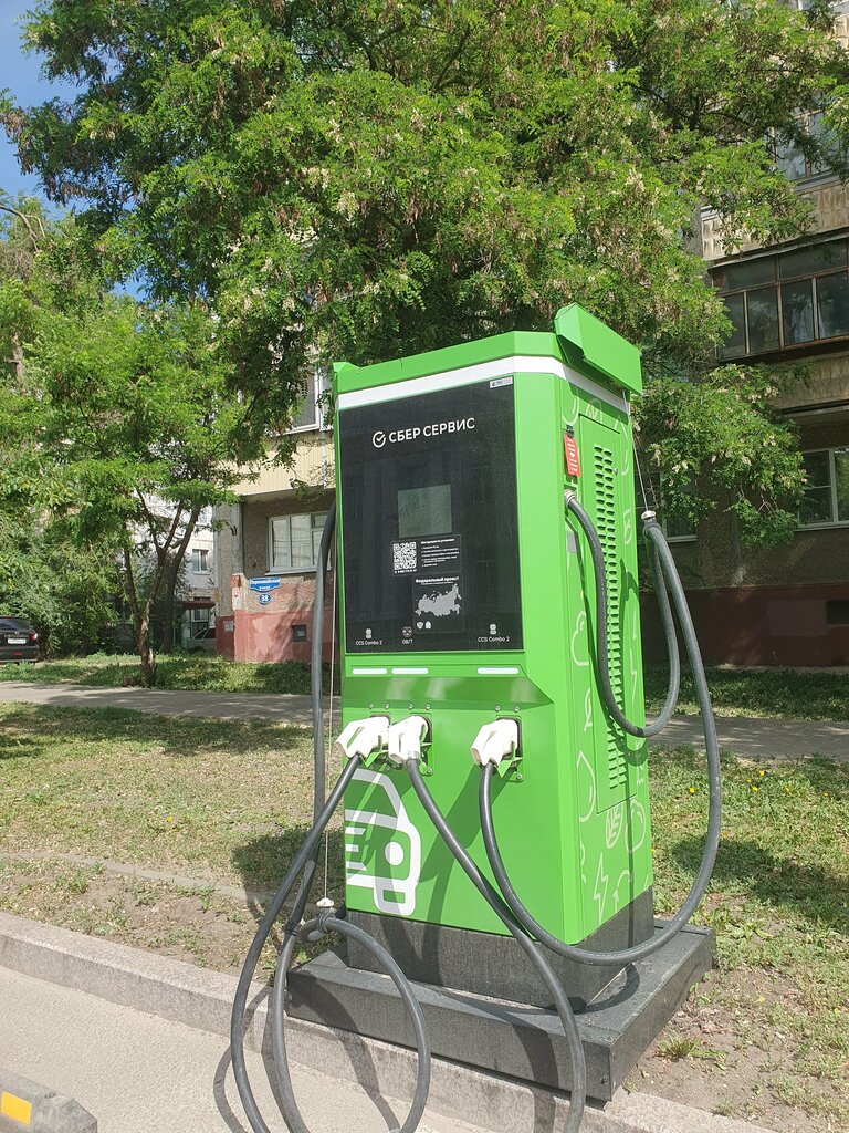 Elektrikli oto şarj istasyonları СберСервис, Lipetsk, foto