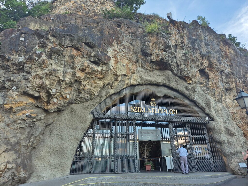 Turistik yerler Gellert Hill Cave, Budapeşte, foto