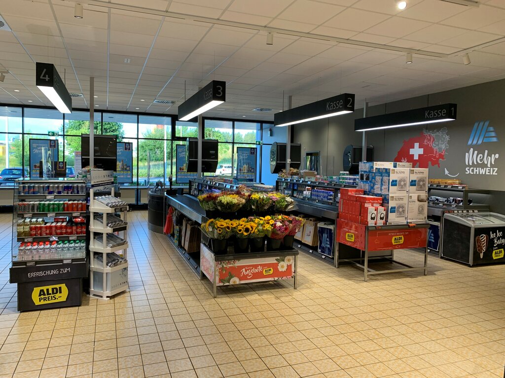 i̇ndirim ve fırsat sistemleri Aldi Suisse, Fribourg, foto