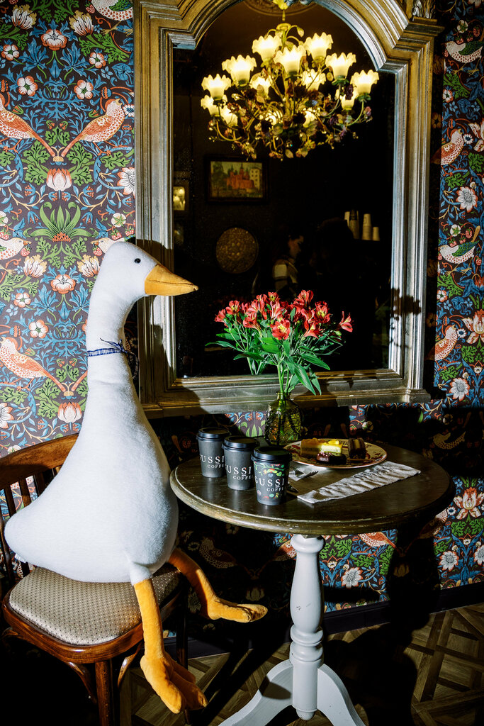 Kahve dükkanları Gussi Coffee, Omsk, foto