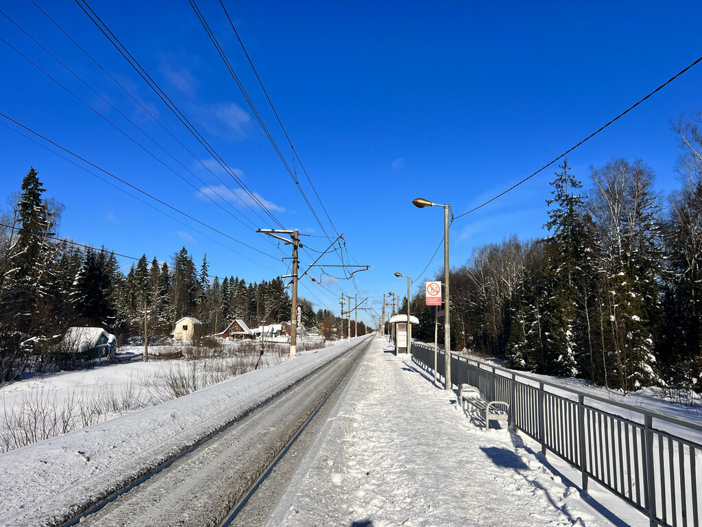 Tren istasyonu 241 km, Moskova, foto