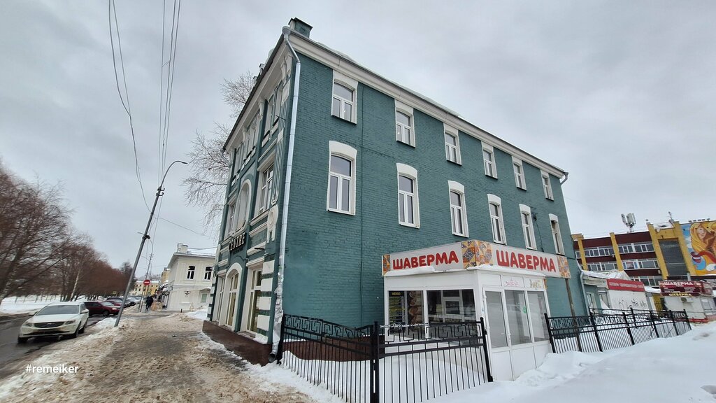 Turistik yerler Дом с лавками купца Зайцева, Vologda, foto