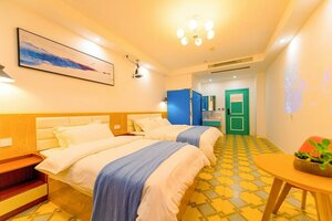 Chengdu Three Fish International Youth Hostel (Sichuan Province, Chengdu), otel  Chengdu'dan