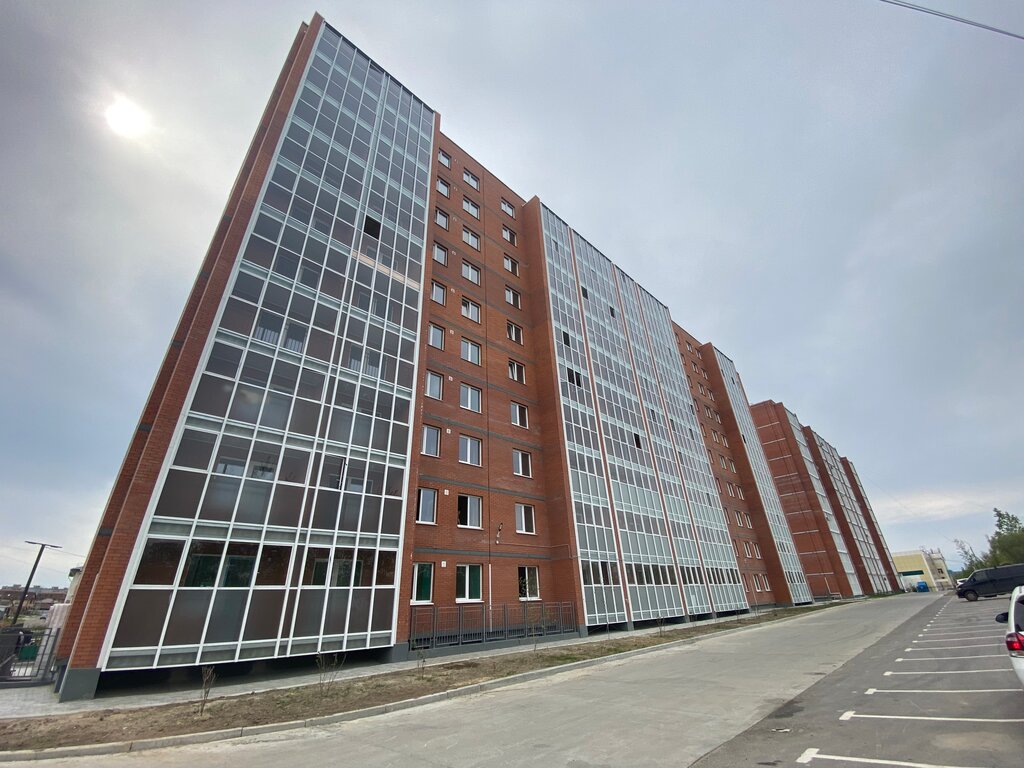 Konut blokları Спортивный, Habarovsk, foto