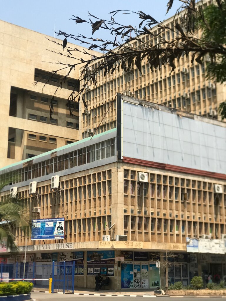 Yönetim ofisi Kenneth Kaunda House, Lusaka, foto