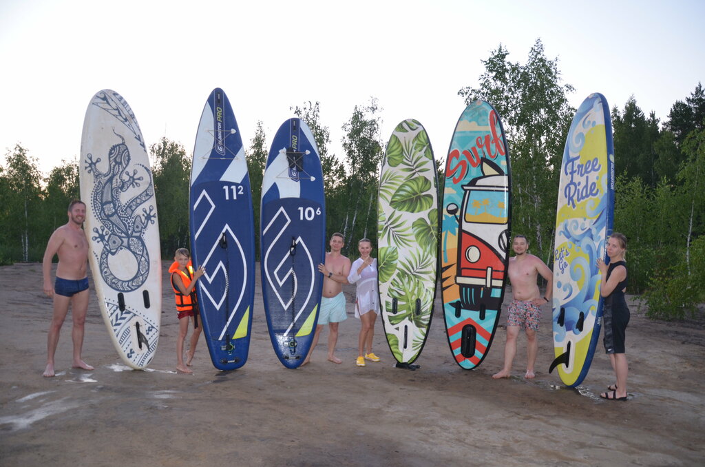 Kürek sörfü Supsurf_Party, Tulskaya oblastı, foto