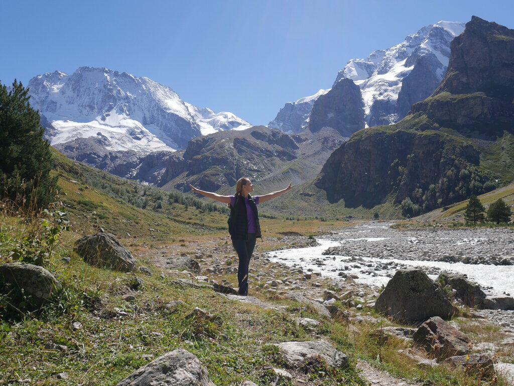 Sınır kapısı Пограничный переход, Kabardino‑Balkarya, foto