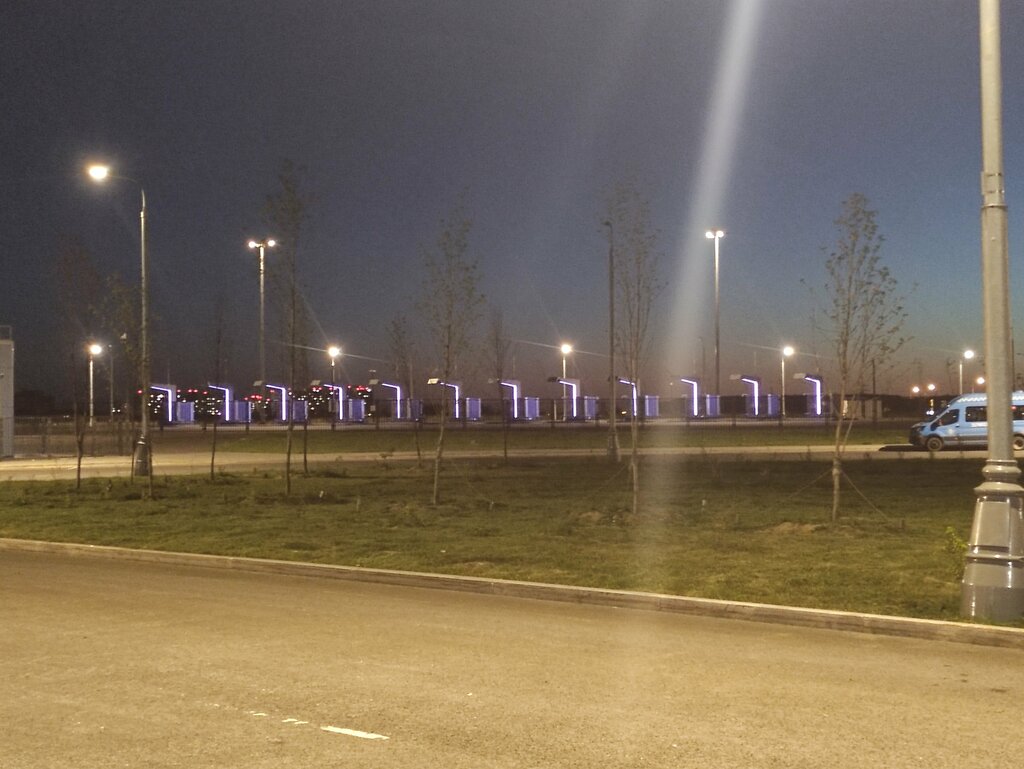 Ulaşım altyapısı Зарядная станция электробусов, Moskova, foto