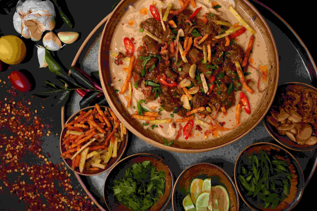 Restoran Khao Shao, Dubai, foto