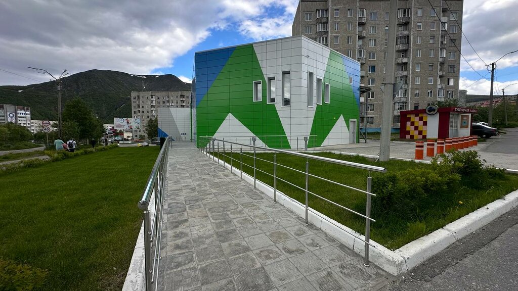 Spor okulları Drozd-Khibiny, Kirovsk, foto