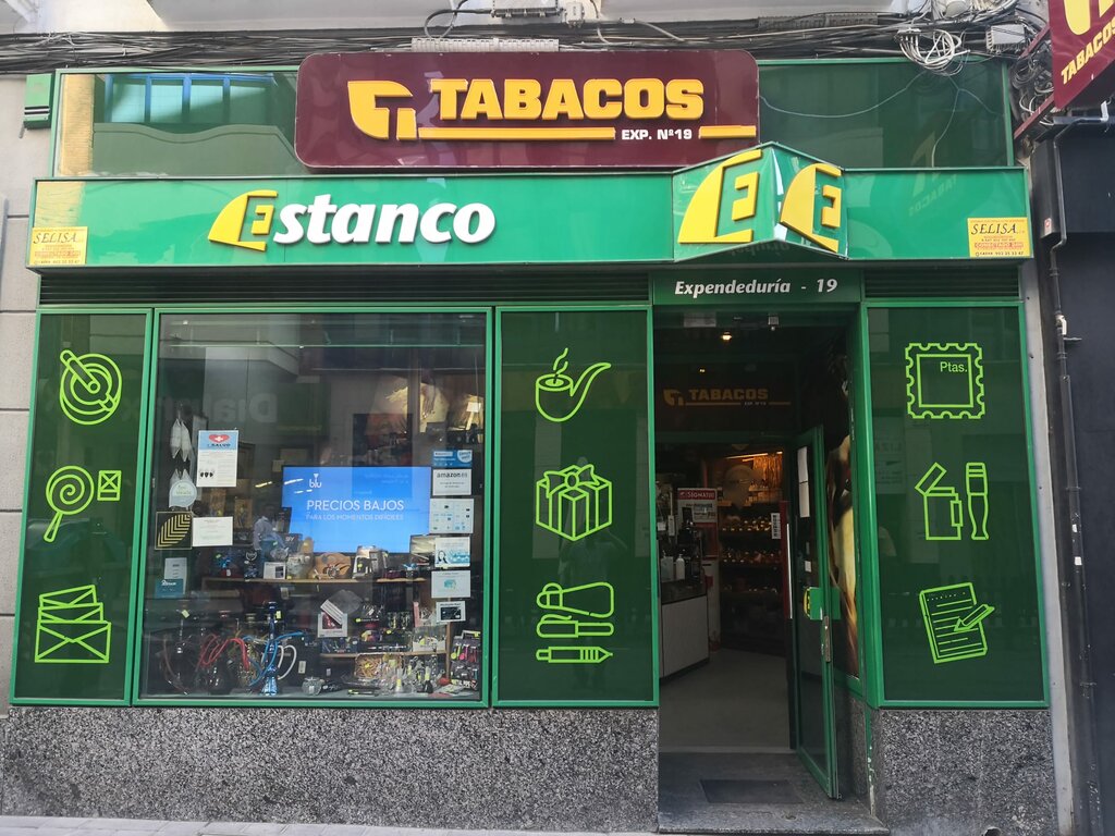 Tütün, sigara mağazaları Estanco 19 - Cava Alemania, Alicante, foto