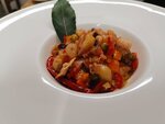 Osteria del Borgo (Piedmont, Provincia di Cuneo, Via Garibaldi, 17), restoran  Piyemonte'den