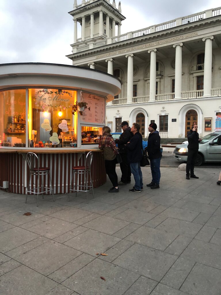 Kahve dükkanları La Mousse, Sevastopol, foto