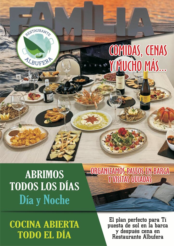Restoran Restaurante Albufera, Valensiya, foto