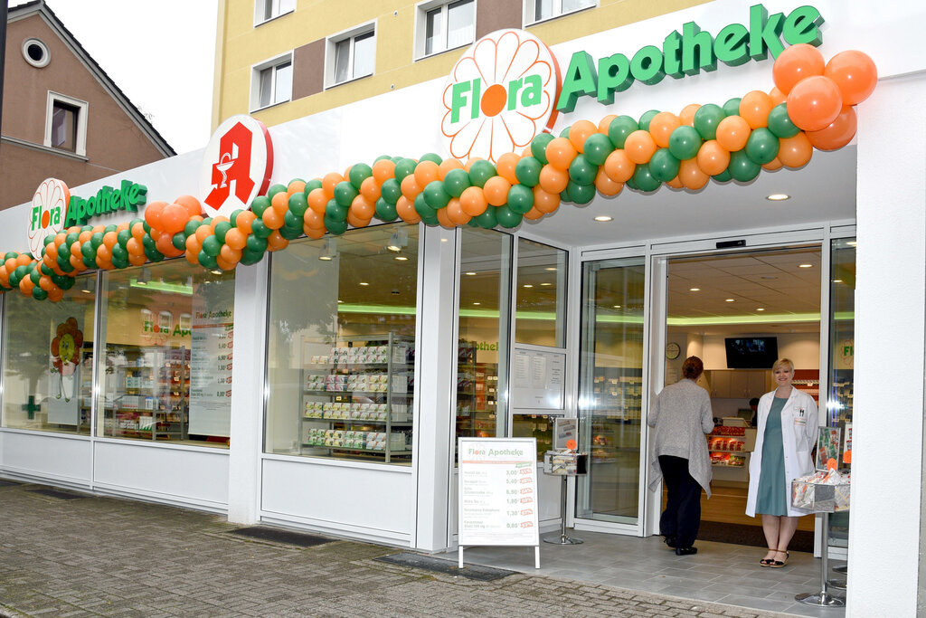 Eczaneler Flora Apotheke in Crange, Herne, foto