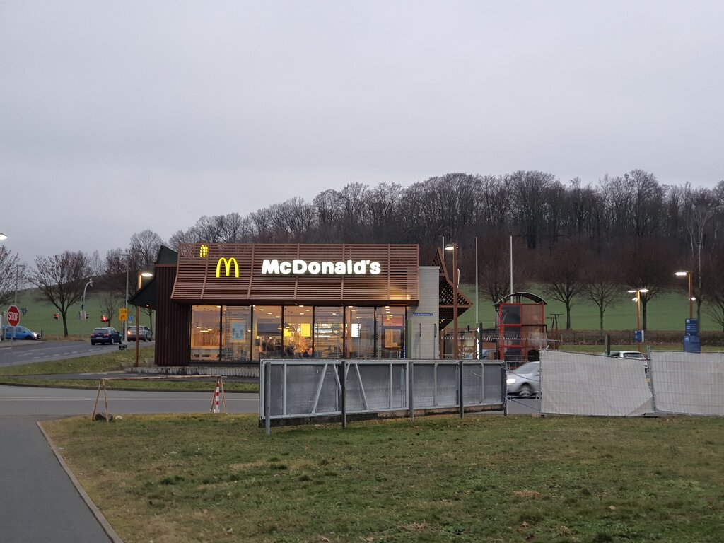 Fast food McDonald's, Saksonya, foto