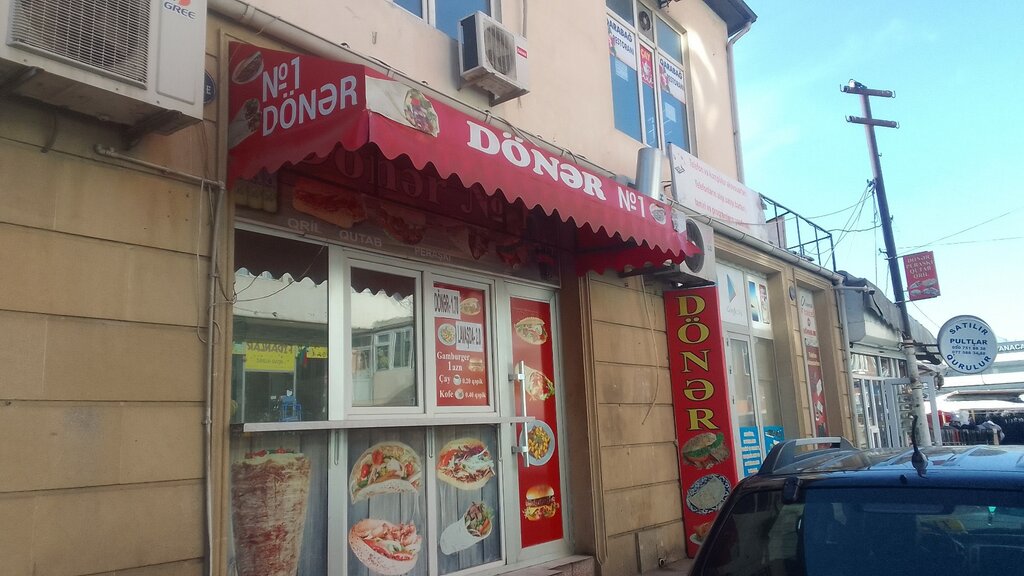 Fast food Doner, Bakü, foto