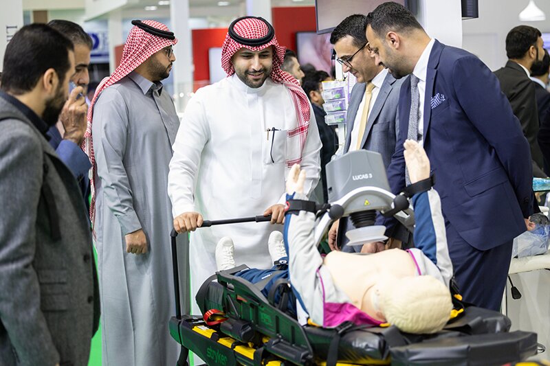 Sergi Arab Health, Dubai, foto