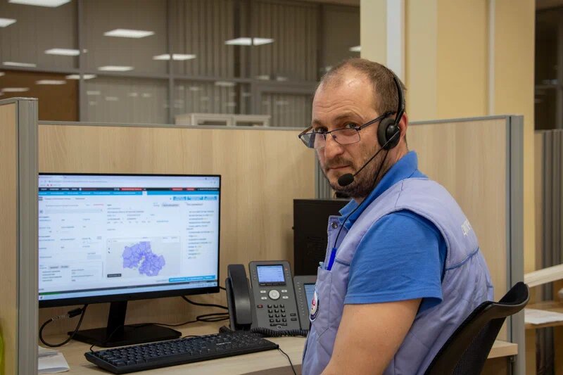 Acil yardım hizmeti Пост скорой медицинской помощи, Domodedovo, foto