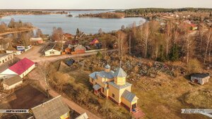 Церковь Николая Чудотворца (Novgorod Region, Demyanskiy District, Polnovo Village, pereulok Slavy), ortodoks kiliseleri  Novgorodskaya oblastından