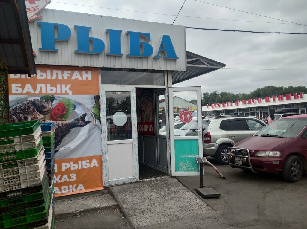 Balık ve deniz ürünleri Balyq, Almatı, foto