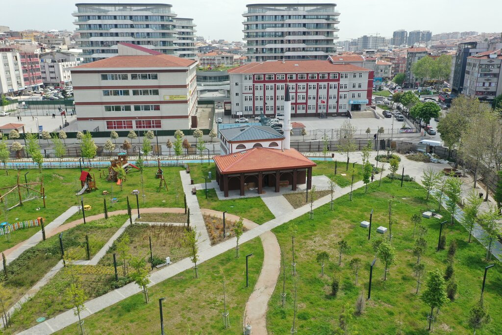 Afet ve acil durum toplanma alanı Güngören Açık Geçici Barınma Alanı, İstanbul, foto