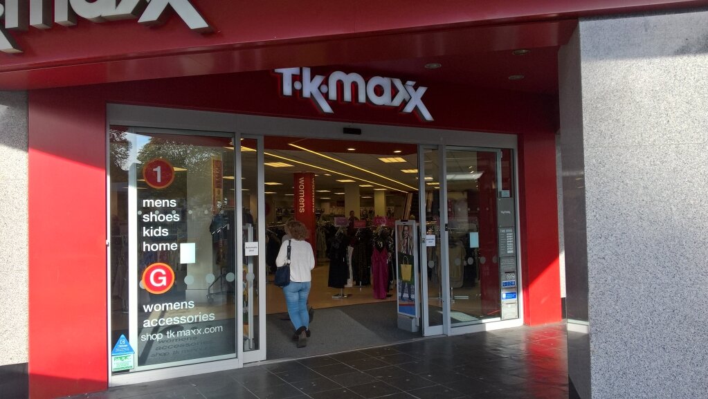 Büyük mağazalar Tk Maxx, Plymouth, foto