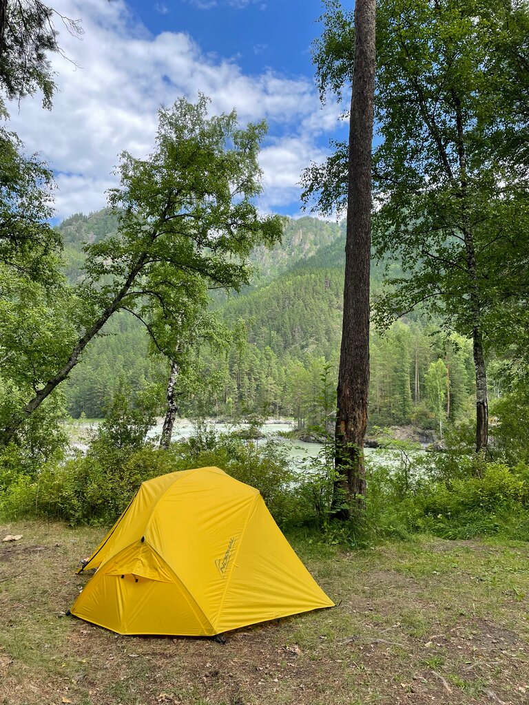 Tatil köyleri Pine Lakes Katun, Altay Cumhuriyeti, foto