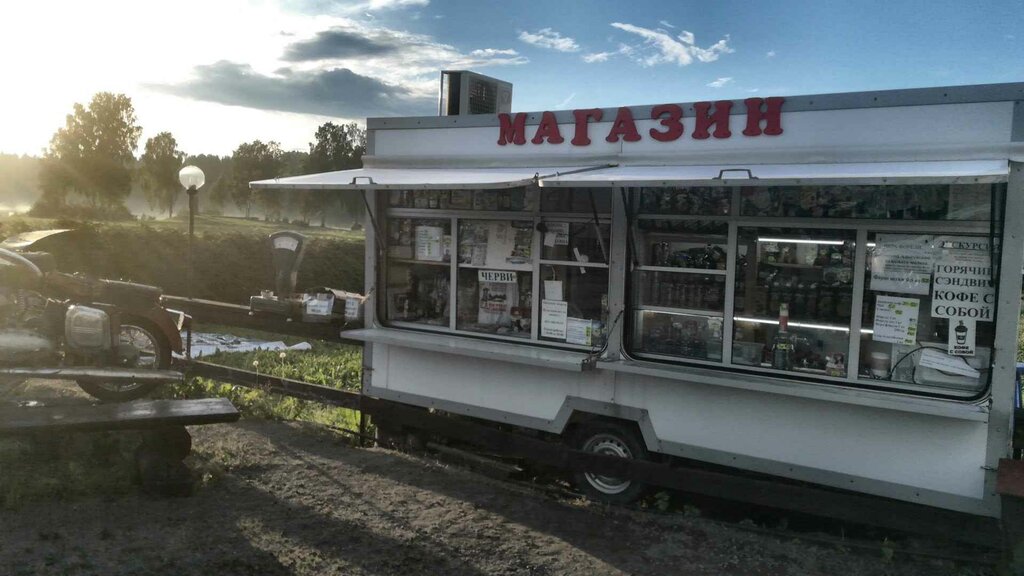 Mini-market Mixed goods store, Karelya, foto