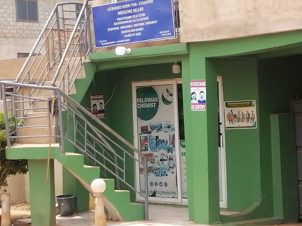 Eczaneler Felowax Chemist, Akra, foto