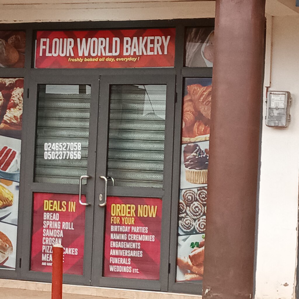 Ekmek fırını Flour world bakery, Dünya, foto