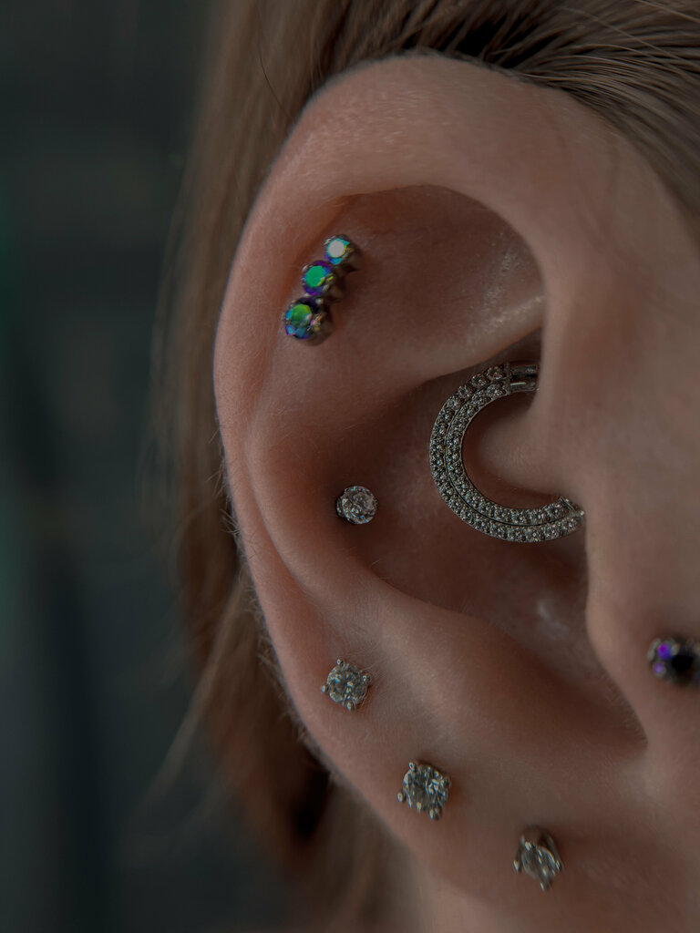 Piercing dükkanı Id Piercing Department, Moskova, foto