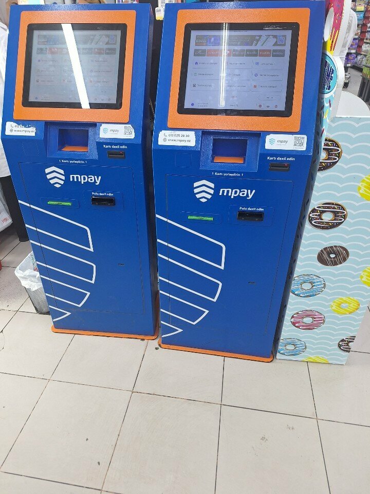 Ödeme terminali Mpay, Bakü, foto