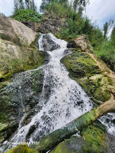 Никоновский водопад (Novosibirsk Region, Maslyaninskiy munitsipalny okrug, reka Talitsa), şelale  Novosibirskaya oblastından