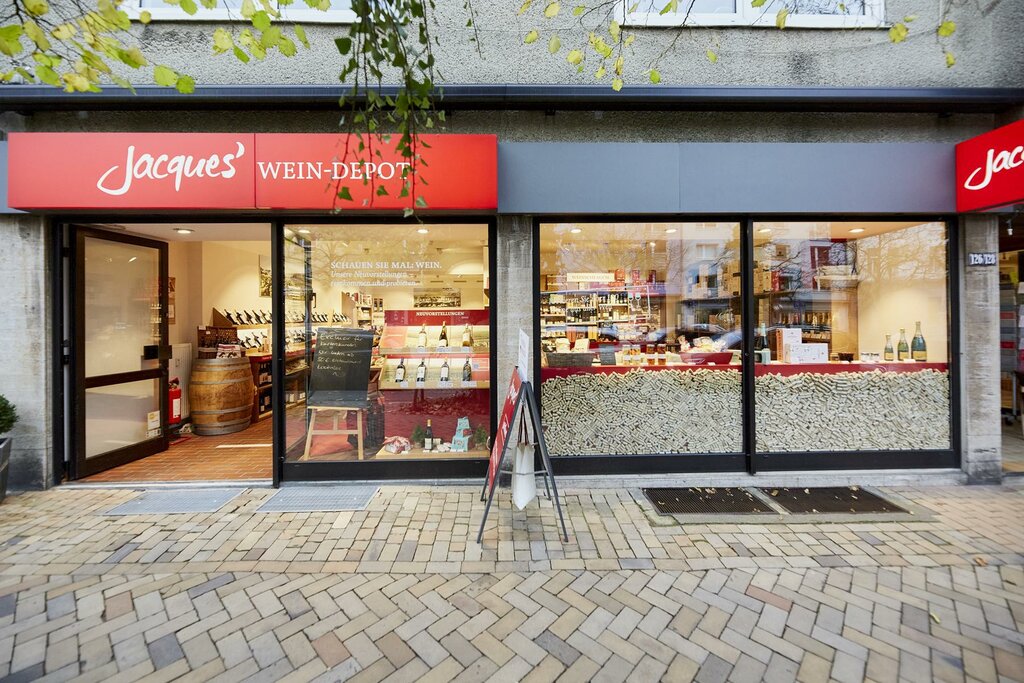 Şarap ve içki toptan satışları Jacques’ Wein-Depot Kiel-Blücherplatz, Kiel, foto