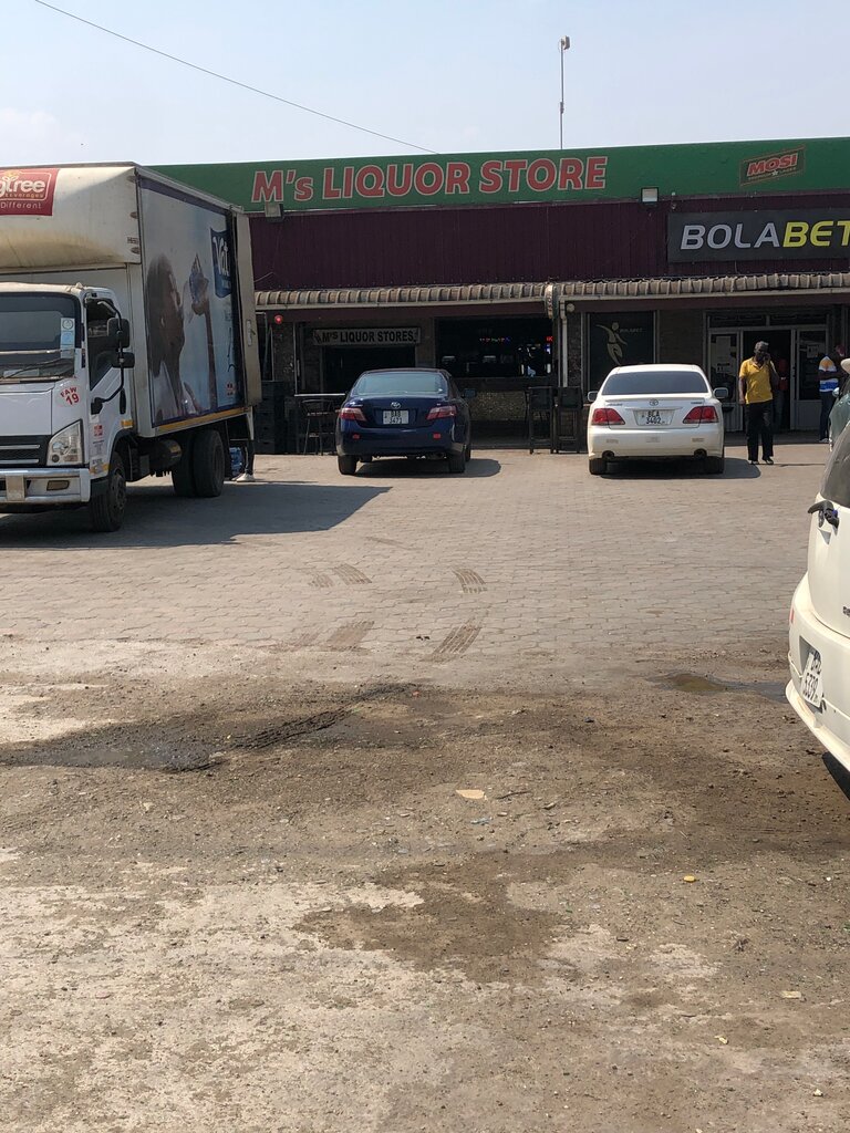 Alkollü içecekler Ms liquor store, Lusaka, foto