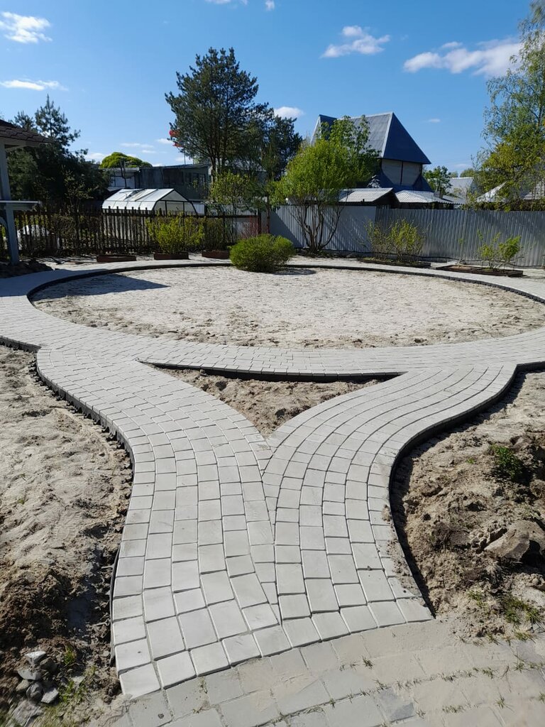 Kaldırım taşları Garant Plitka, Moskova ve Moskovskaya oblastı, foto