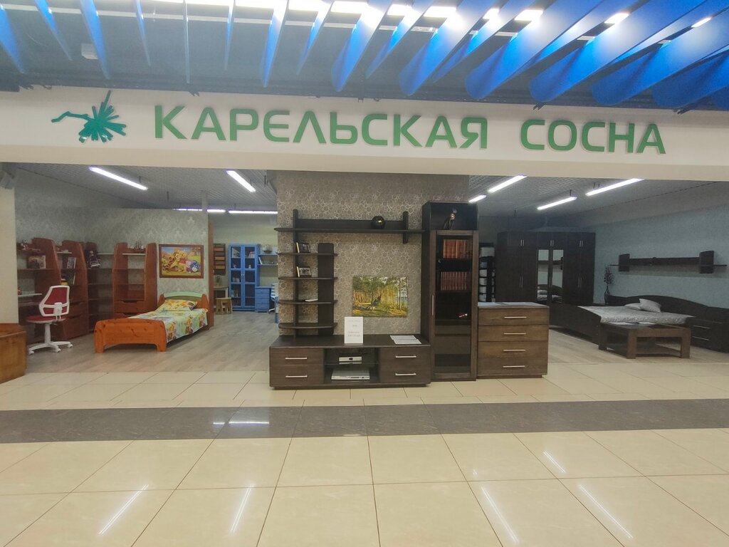 Mobilya mağazaları Karelskaya sosna, Moskova, foto
