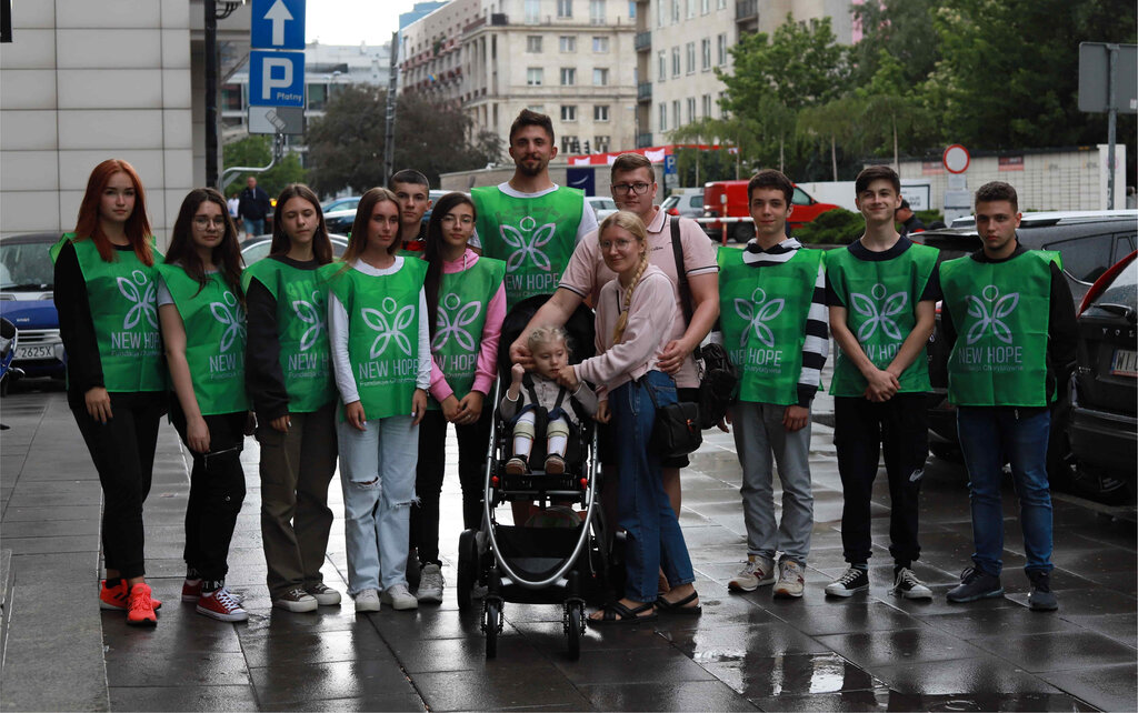 Yardım kuruluşları Fundacja New Hope, Varşova, foto