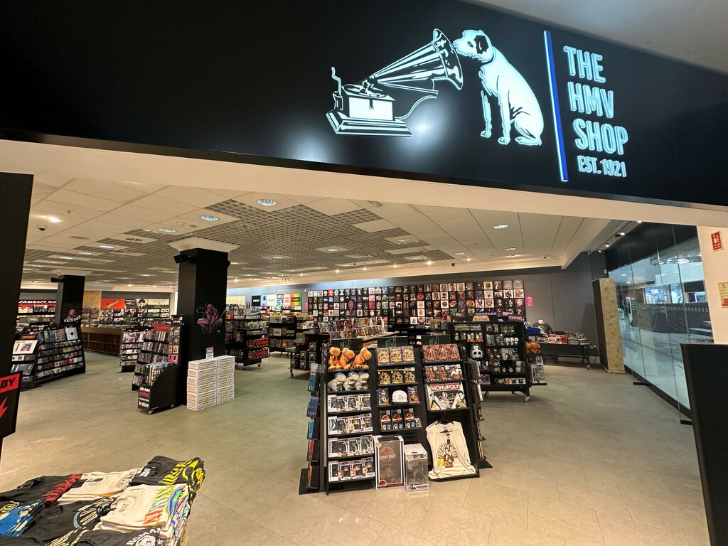 Enstrüman mağazaları Hmv, Londra, foto