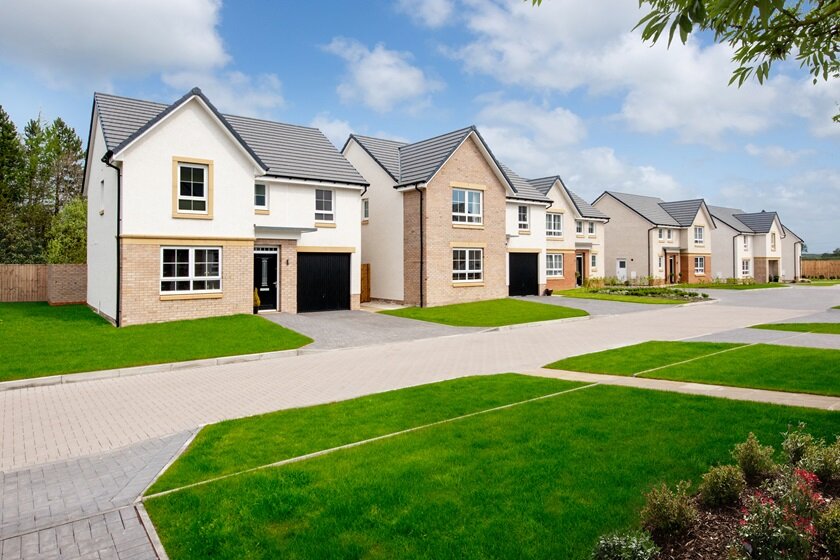 Arazi dizisi David Wilson Homes - St Clair Mews, Midlothian Konseyi, foto