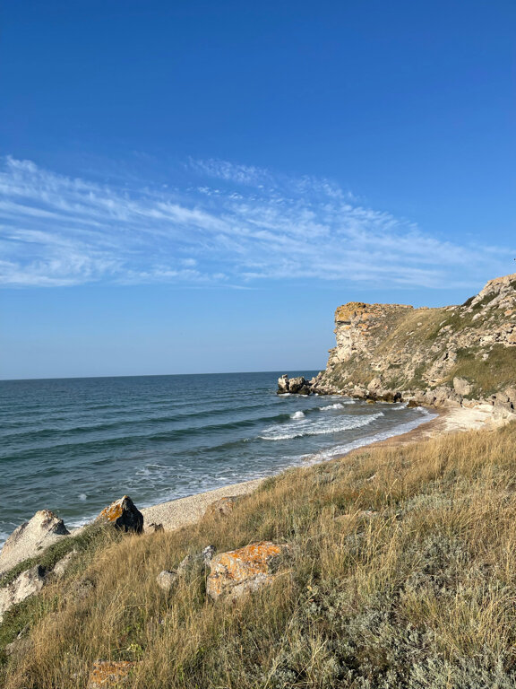 Plaj Барсучья бухта западная, Kırım Cumhuriyeti, foto
