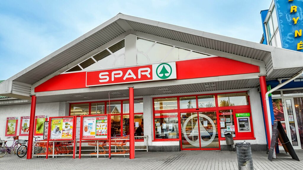 Süpermarket Spar szupermarket, Pest, foto