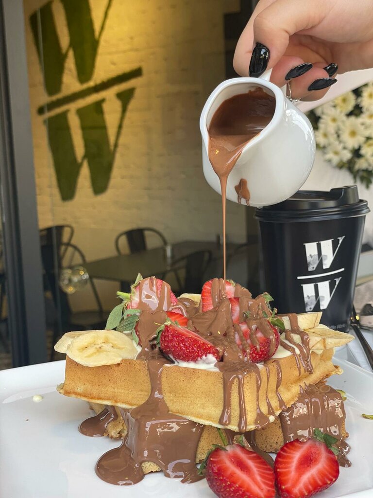Pasta, şekerleme ve tatlı Waffle Works, İstanbul, foto